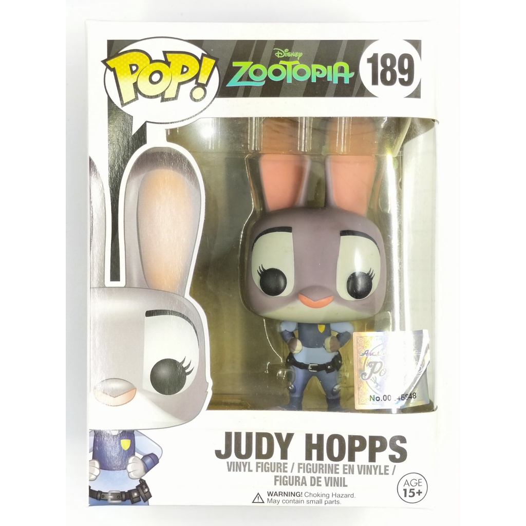 Funko Pop Disney Zootopia - Judy Hopps : 189 | Shopee Thailand