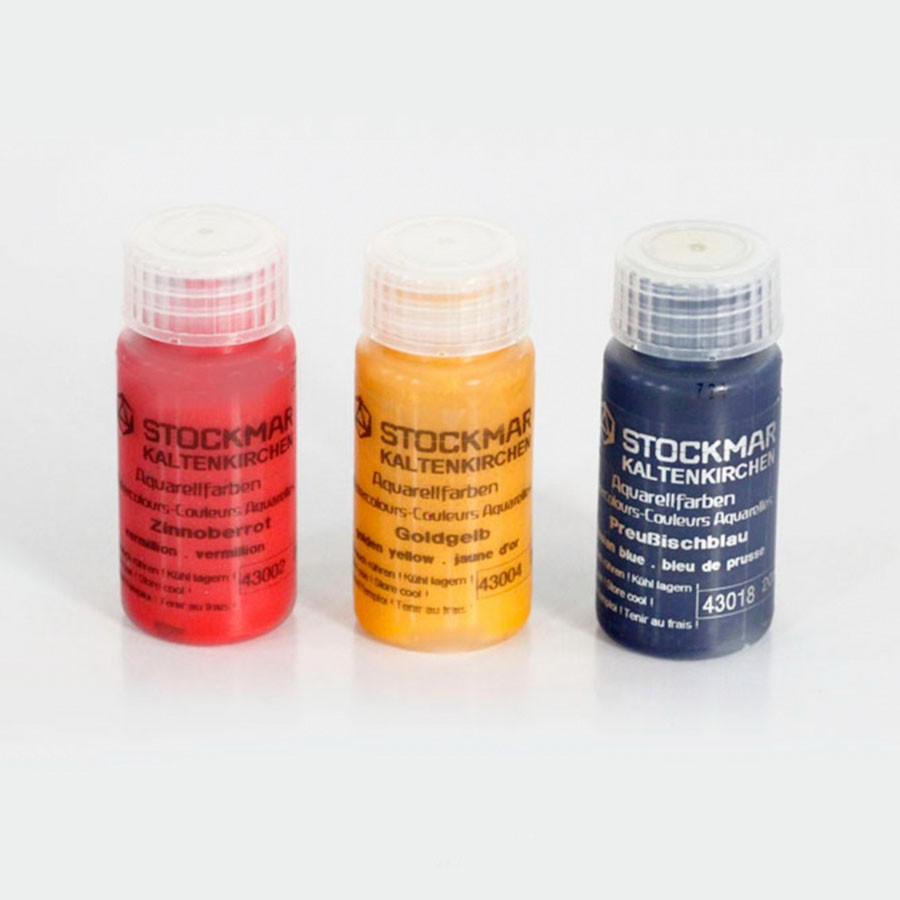 Stockmar Watercolor Paint 20 ml. (Primary) - สีน้ำแบรนด์ สต็อกมาร์ ขนาด ...