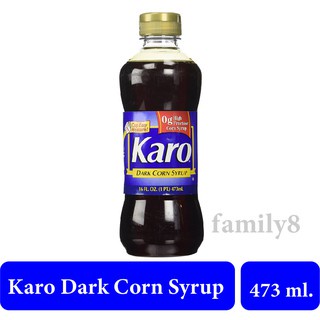 Karo Dark Corn Syrup (473 ml.) 🔥 คาโร ดาร์ค คอร์น ไซรัป น้ำเชื่อมจาก ...