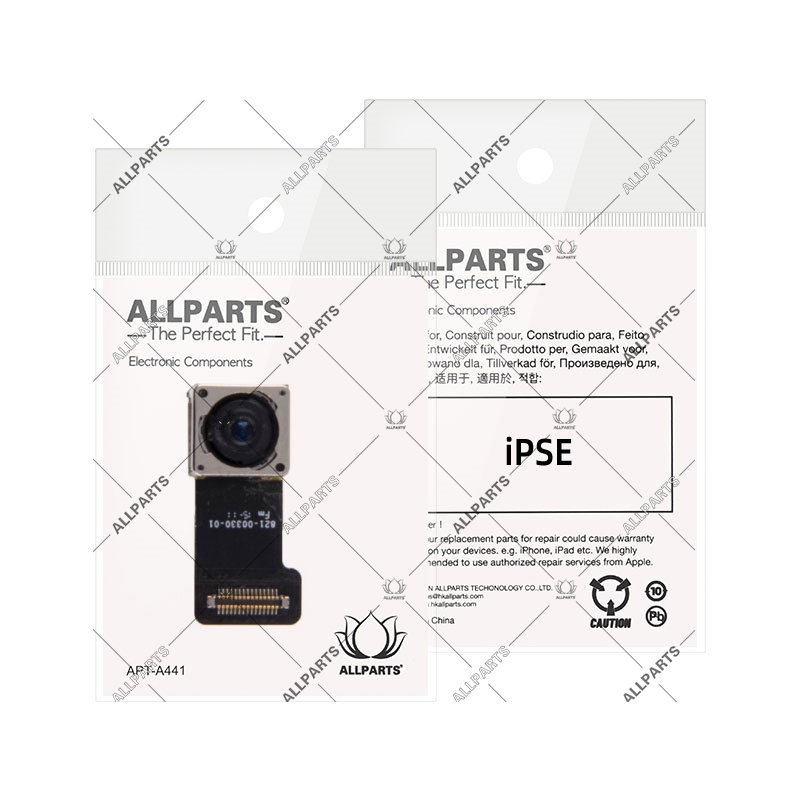 Allparts สายเคเบิลอ่อนกล้องด้านหลัง สําหรับ iPhone 5 5S SE Back Camera ...