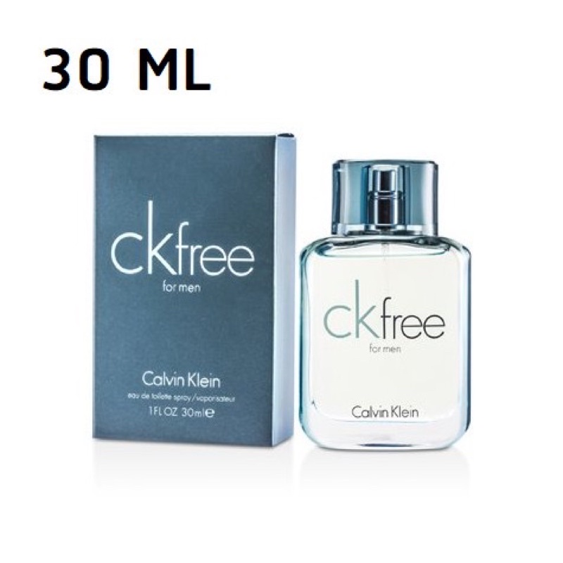 (30 ML) Calvin Klein CK Free for Men EDT 30 ml. กล่องซีล | Shopee Thailand