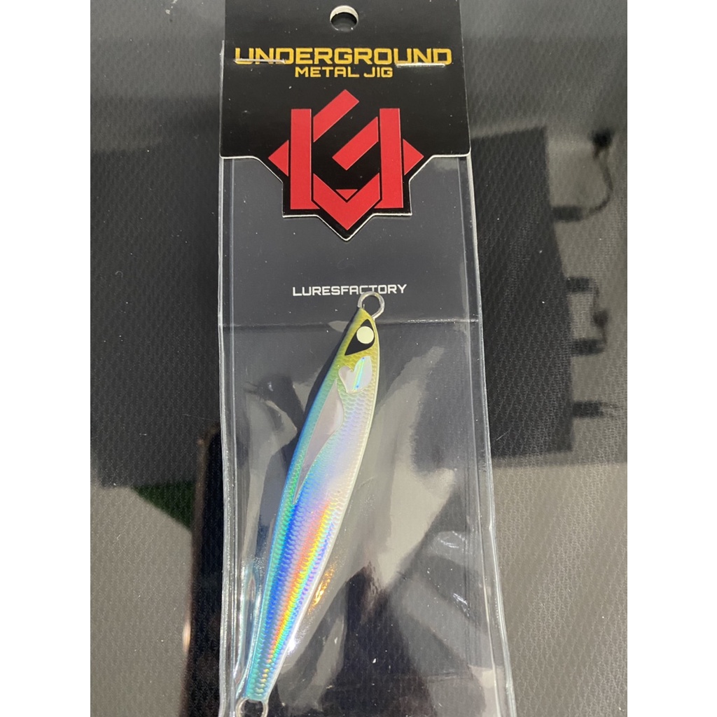 เหยื่อจิ๊ก UNDERGROUND METAL JIG Stealth 60 g. | Shopee Thailand