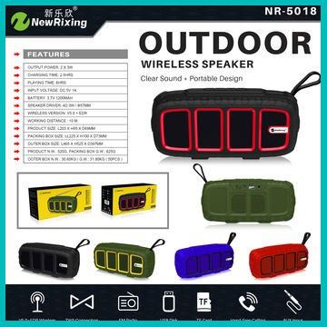 ลำโพงบลูทูธ5.0บลูทูธ NR-5018แท้จริง | Shopee Thailand