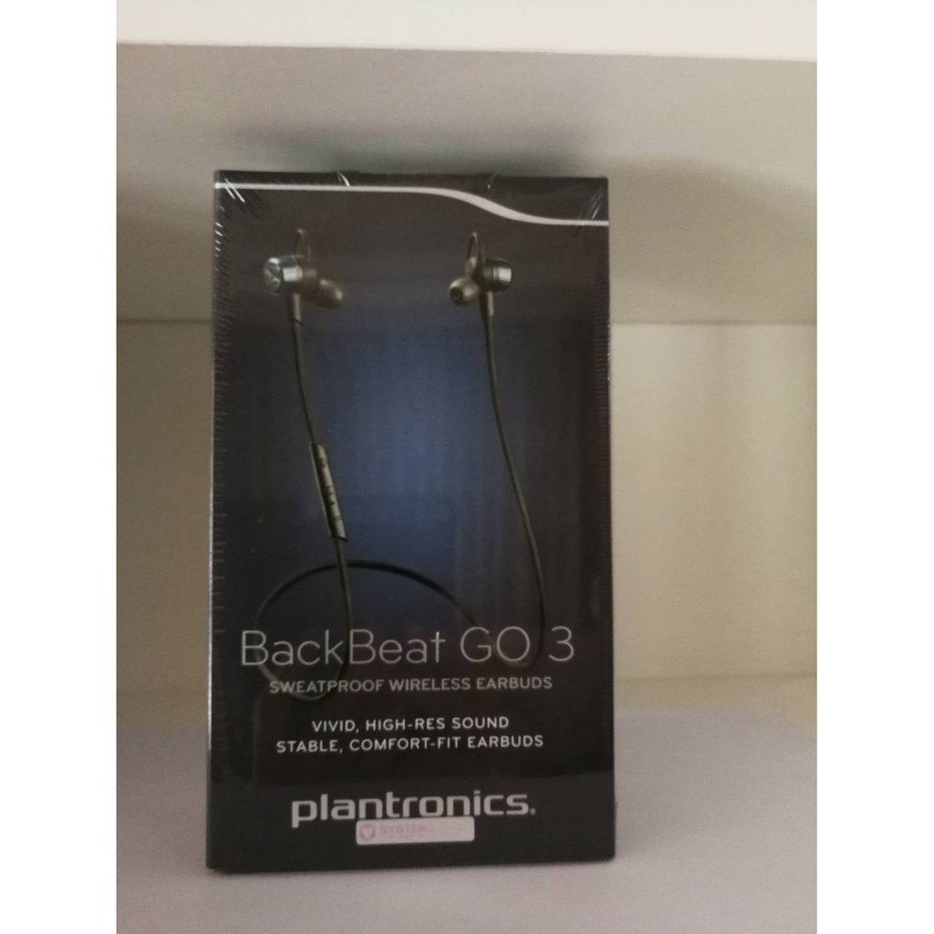 หูฟังบลูทูธ Plantronics BackBeat Go 3 wireless Earbuds แท้ 100% สภาพ ...