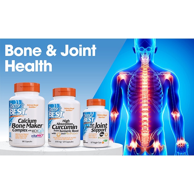 Doctor's Best, Calcium Bone Maker Complex with MCHCal and VitaMK7 ...