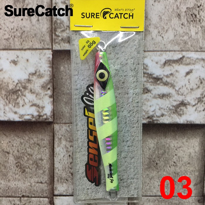 เหยื่อจิ๊ก Surecatch SENSEI JIG | Shopee Thailand