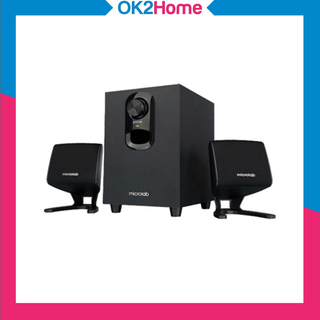 Microlab M-108 Multimedia Speaker ลำโพงพร้อมซัฟวูฟเฟอร์ ระบบ2.1 | Shopee Thailand