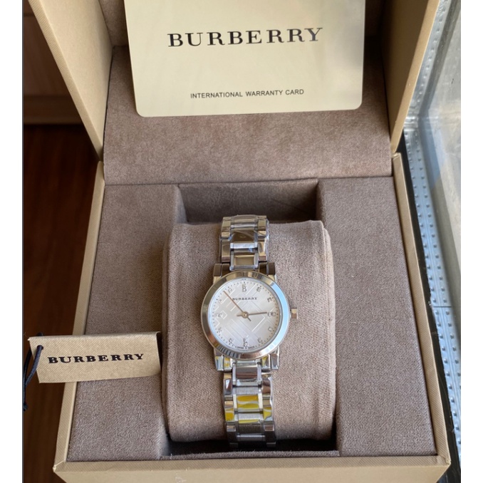 Burberry 100% BU9213 BU9214 BU9215 -26MM นาฬิกาแบรนด์เนมBU นาฬิกาข้อมือ ...