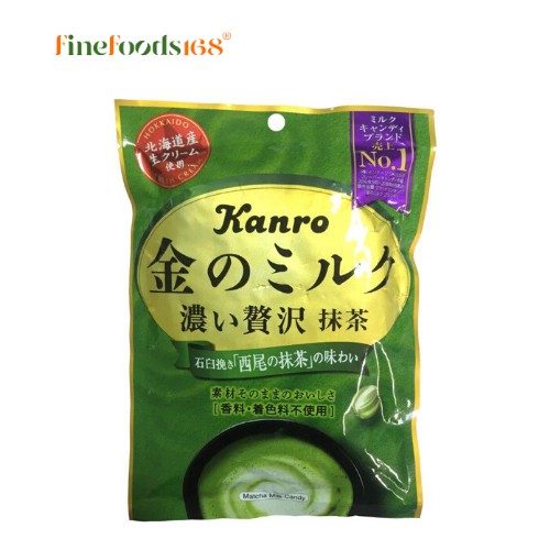 คันโระ มัทชะ แคนดี้ ลูกอม รสชาเขียวผสมนมฮอกไกโด 61 กรัม Kanro Matcha Milk Candy 61g. | Shopee ...