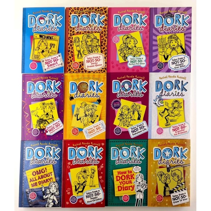 Dork Diaries Collection,English Chapter Book, 1-16 Books Set , By ...