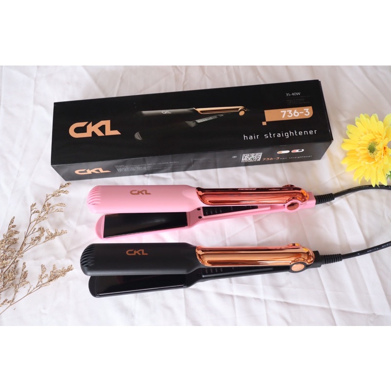 เครื่องหนีบผมของแท้ ckl736-3 ราคาถูกที่สุดในตลาด | Shopee Thailand