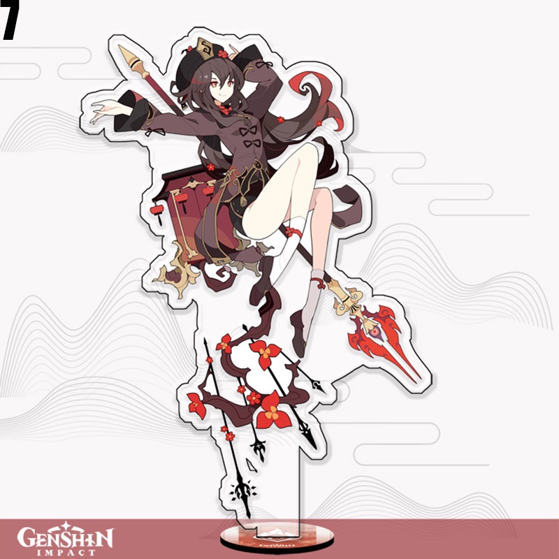 Genshin impact figure Kinich Navia Mualani ขาตั้งอะคริลิค ขาตั้ง Furina ...