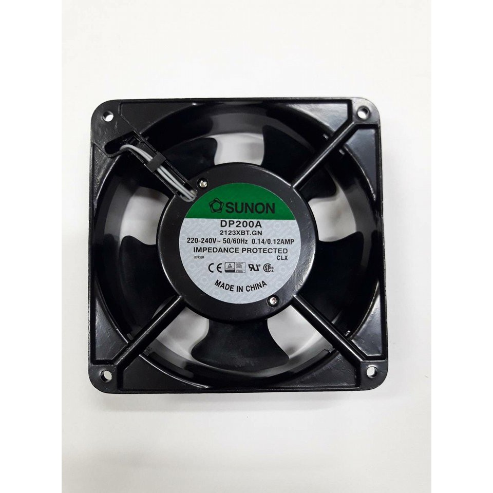 SUNON พัดลมระบายความร้อน Cooling fan แกนลูกปืน 0.14A DP200A 2123XBT.GN 4.5นิ้ว | Shopee Thailand