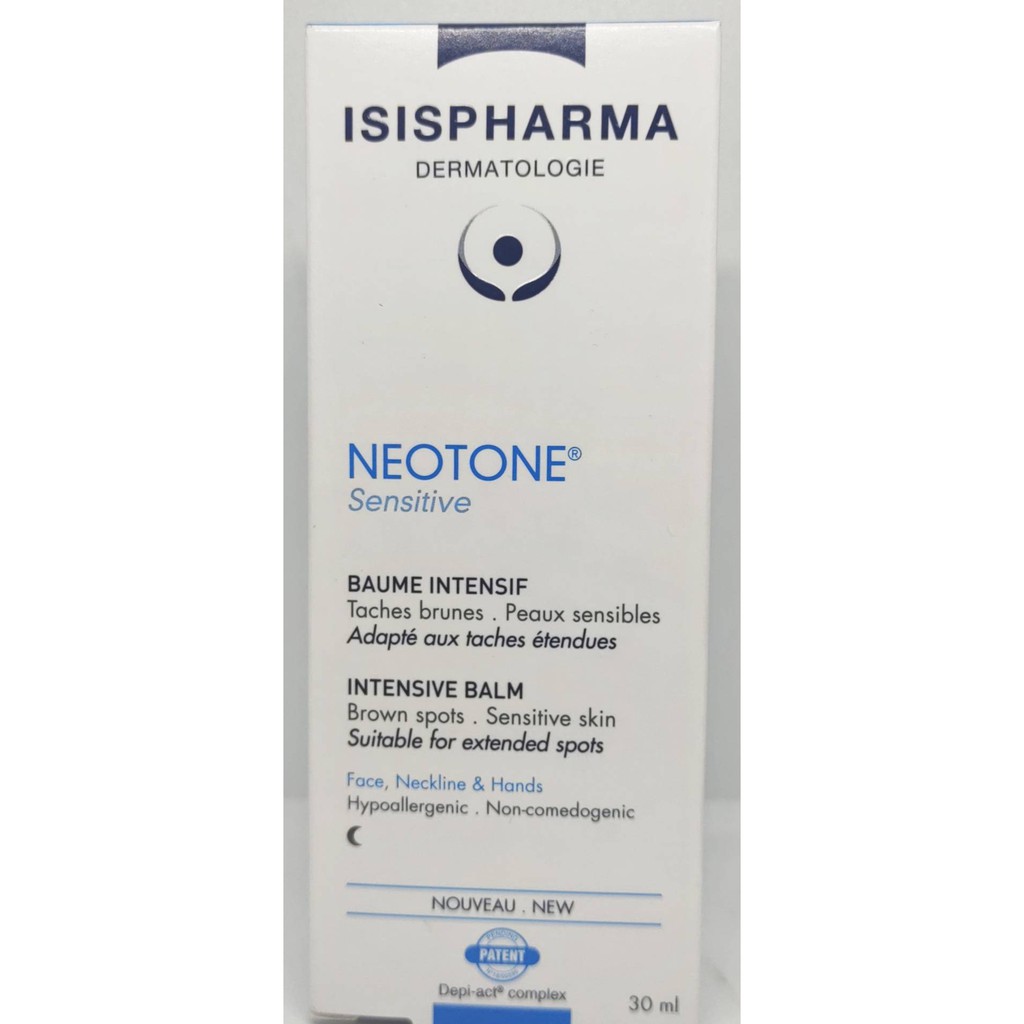 IsIs pharma Neotone Sensitive 30ml แท้ ฝ้า กระ จุดด่างดำ | Shopee Thailand