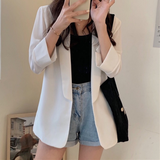 New in Basic Blazer~ | Shopee Thailand