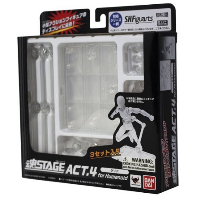 BANDAI : S.H.Figuarts TAMASHII NATIONS STAGE ACT-4 CLEAR Ver. bandai ...