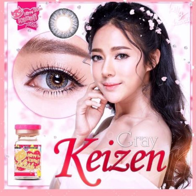 Keizen gray สายตาปกติ (kittykawaii) | Shopee Thailand