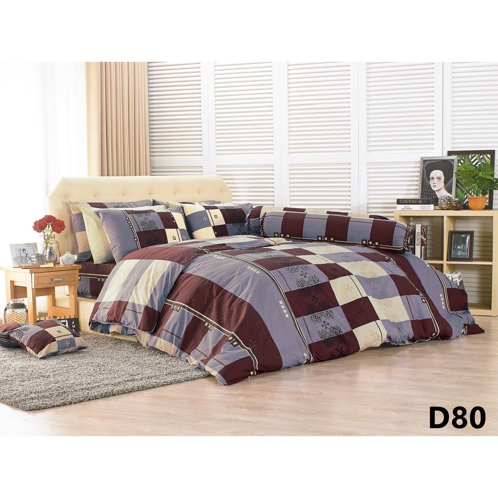 ผ้าปูที่นอน ซาติน Satin 3.5ฟุต 5ฟุต 6ฟุต D70 D71 D72 D73 D74 D75 D76 D79 D80 D81 D82 D83 ...