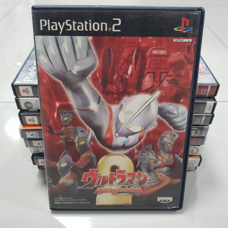 แผ่นแท้ PS2 Ultraman Fighting Evolution 2 (Japan) | Shopee Thailand