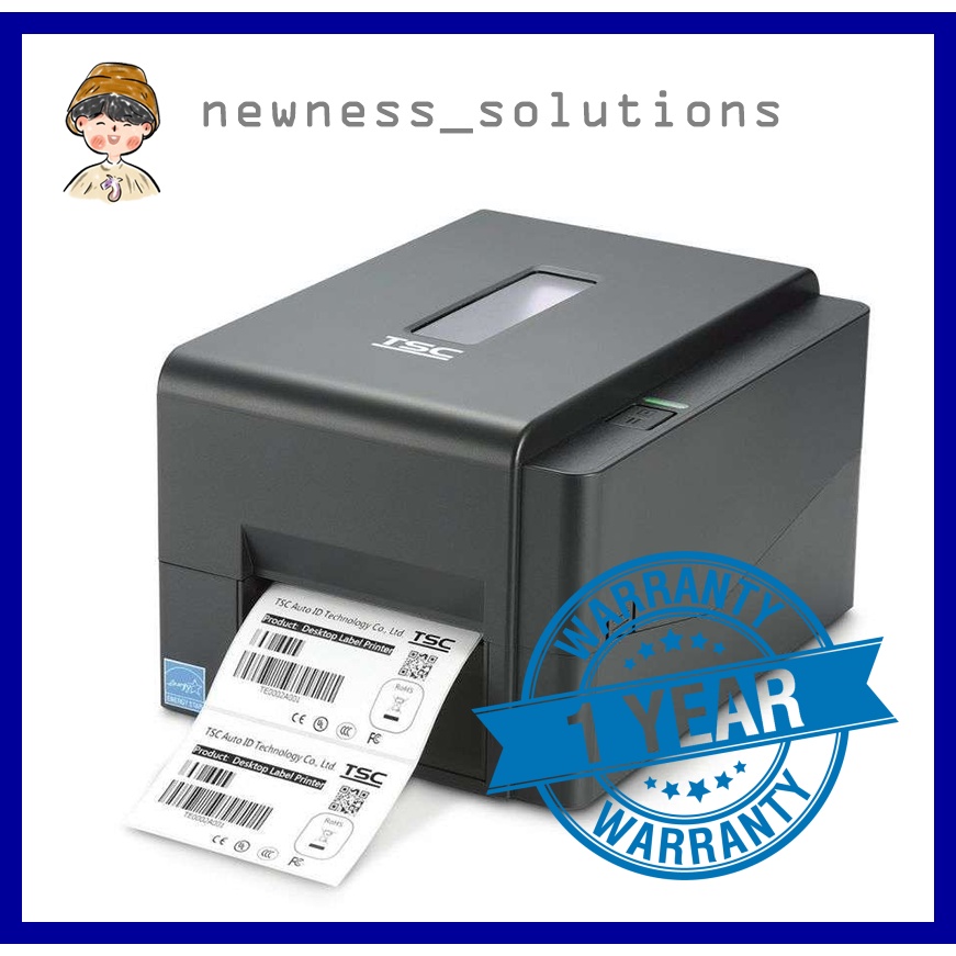 เครื่องพิมพ์ฉลากสินค้า สติกเกอร์ TSC TE210 (Barcode Label Printer) | Shopee Thailand