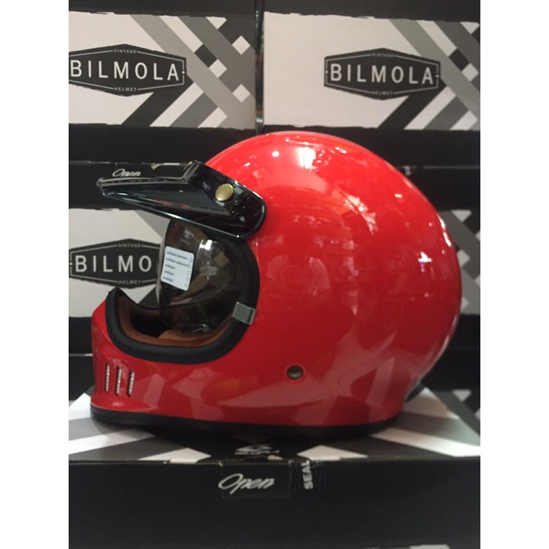 หมวกกันน็อค Bilmola RX100ทรงวินเทจ | Shopee Thailand