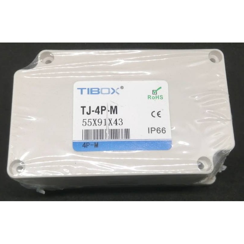 Tibox รุ่น TJ-4P-M : 4 Poles Terminal Block Box (กล่องต่อสายไฟ) IP66 ...