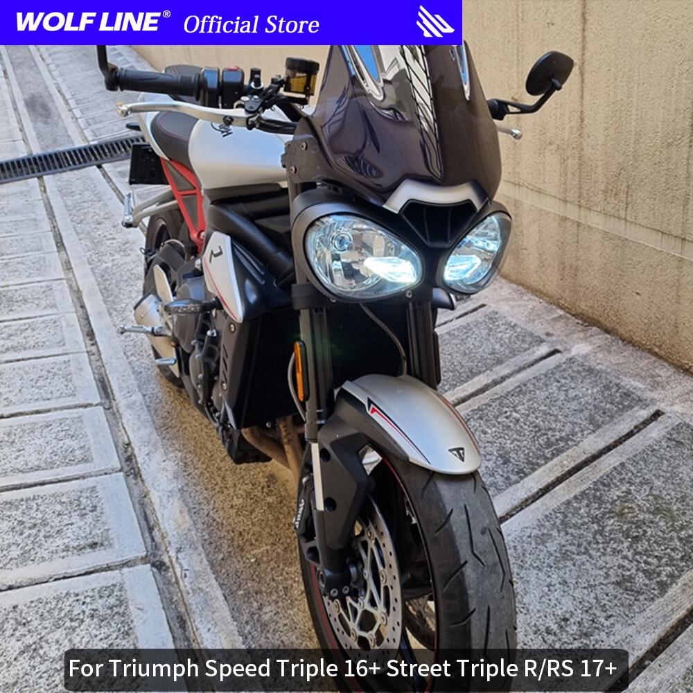 Motorcycle Sports Touring WindScreen Windshield Deflector For TRIUMPH ...