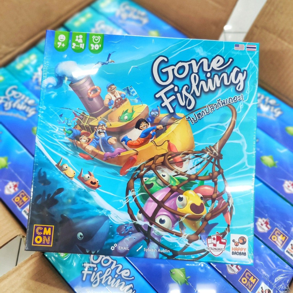 Gone Fishing ไปตกปลากันเถอะ Board Game (ภาษาไทย) | Shopee Thailand