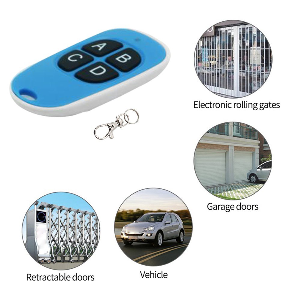 【ราคาต่ำสุด】433MHZ Copy Garage Door Durable Remote Control With ...