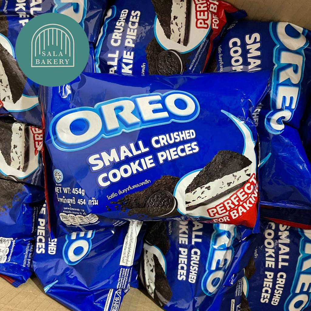 Oreo small crushed cookies pieces คุกกี้โอรีโอ้ บดหยาบ 454g. | Shopee ...