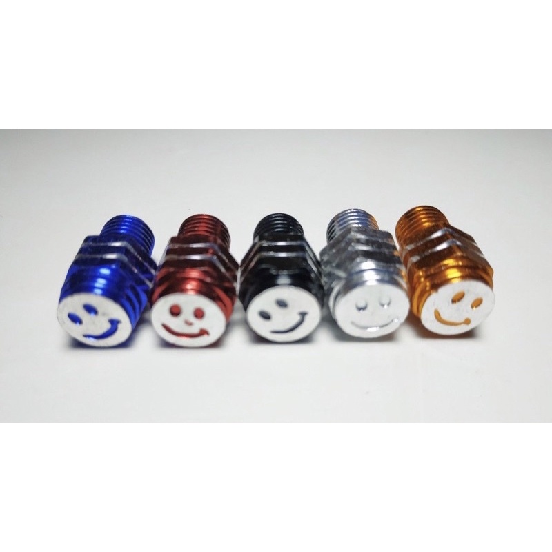 Snail Smiley Face Mirror Gene Upside Down / Down 10mm ( ราคา 1 คู ่ ...