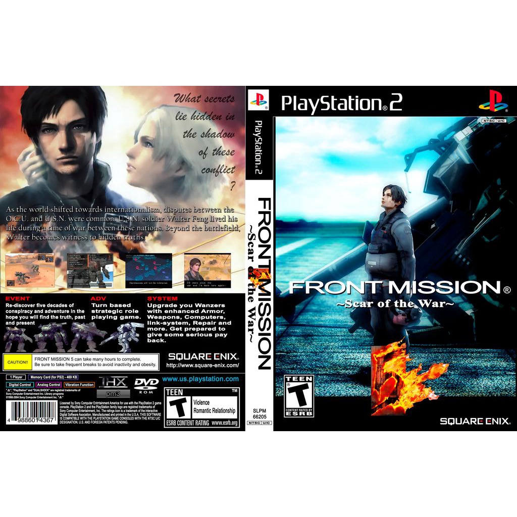 แผ่นเกมส์ PS2 Front Mission 5 คุณภาพ ส่งไว (DVD) | Shopee Thailand