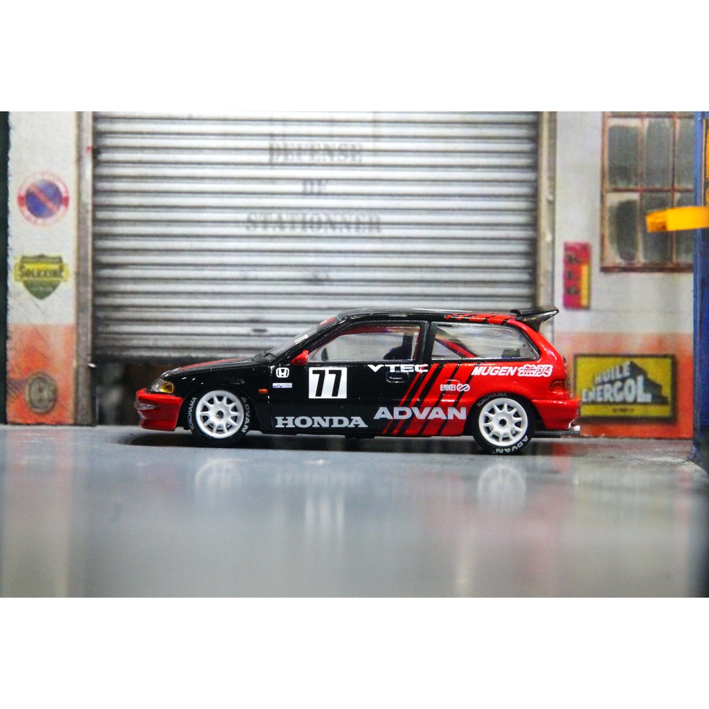 INNO64 1/64 Honda Civic EF9 Advan Singapore Special 2019 | Shopee Thailand