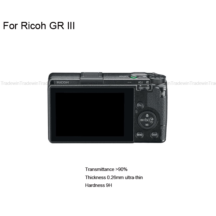 Ricoh GR3 GRIII GR2 GRII GR กระจกนิรภัยป้องกันหน้าจอสําหรับ Ricoh GR3 ...