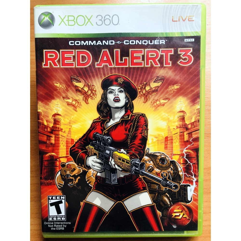 Command & Conquer RED ALERT 3 Xbox360 โซน US เล่นบน Xbox one ได้ ...