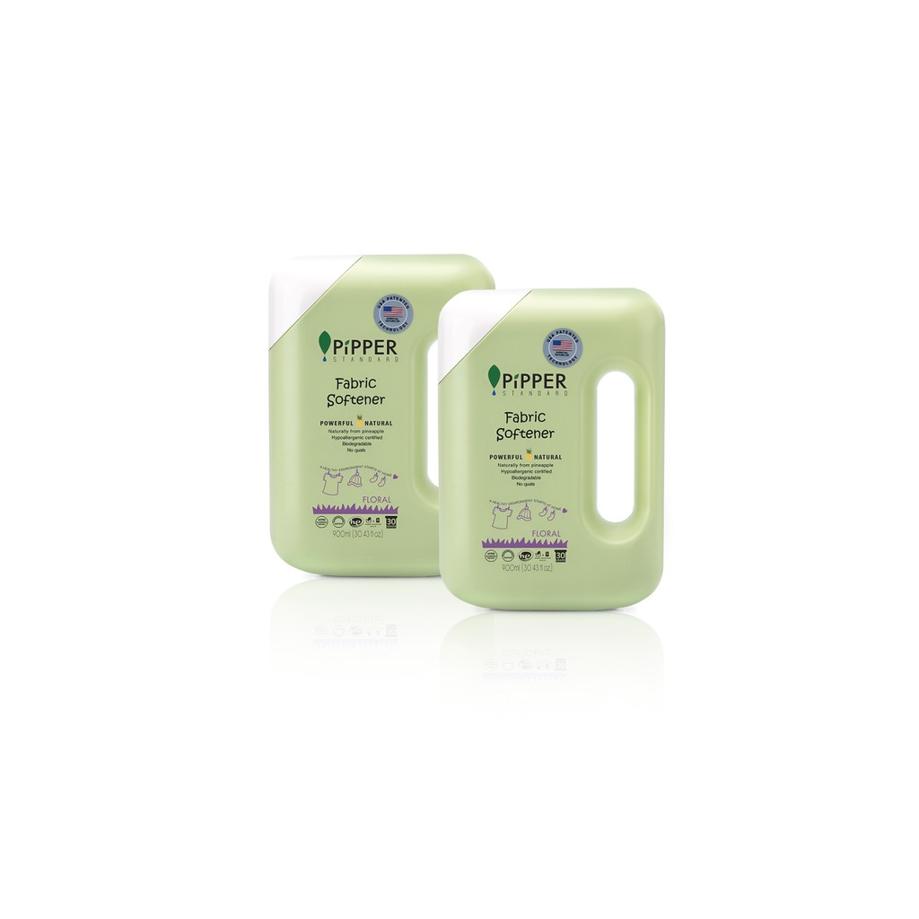 Pipper Standard ผลิตภัณฑ์ปรับผ้านุ่ม กลิ่น Floral ขนาด 900 มล. (แพ็คคู่ ...