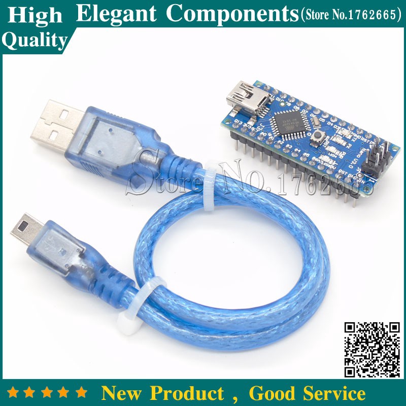 For Arduino Nano V3.0 with ATMEGA328P Module With Data lines 6 PWM ...