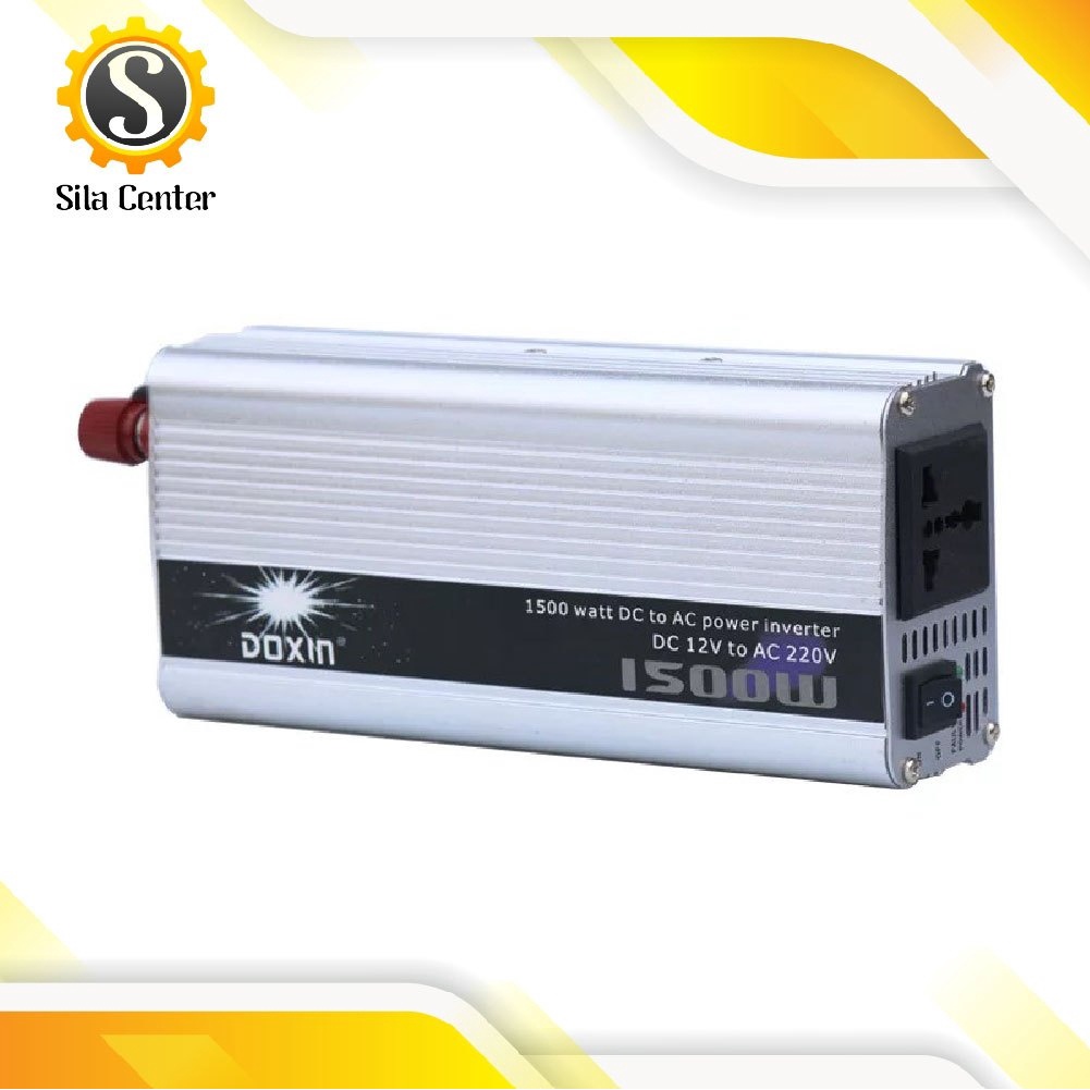 DOXIN Inverter ตัวแปลงกระแสไฟ 12V กล่องแปลงไฟ 220V 1500W | Shopee Thailand