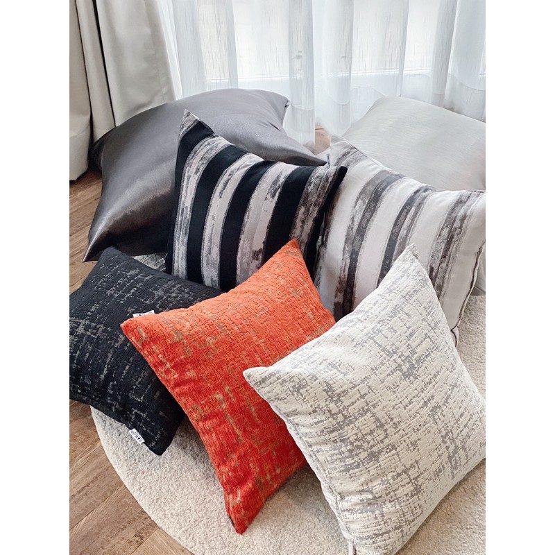 PUSANI - หมอนอิง สีพื้น Rusty พร้อมไส้หมอน | Shopee Thailand