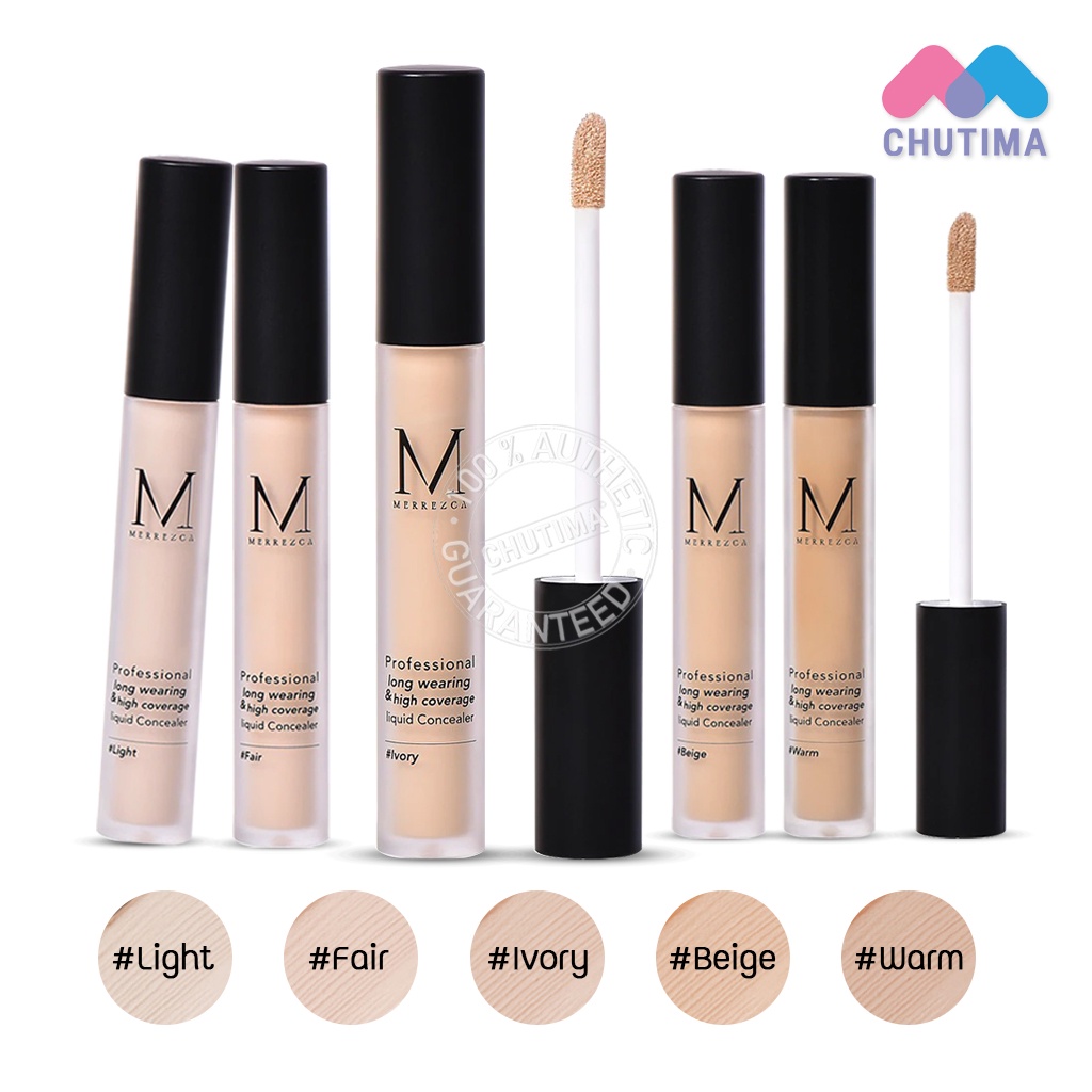 คอนซีลเลอร์ เมอร์เรซกา Merrezca Professional Long Wearing & Hight ...