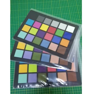 24 ColorChecker Color Test Chart Balancing Checker Card Palette Board ...
