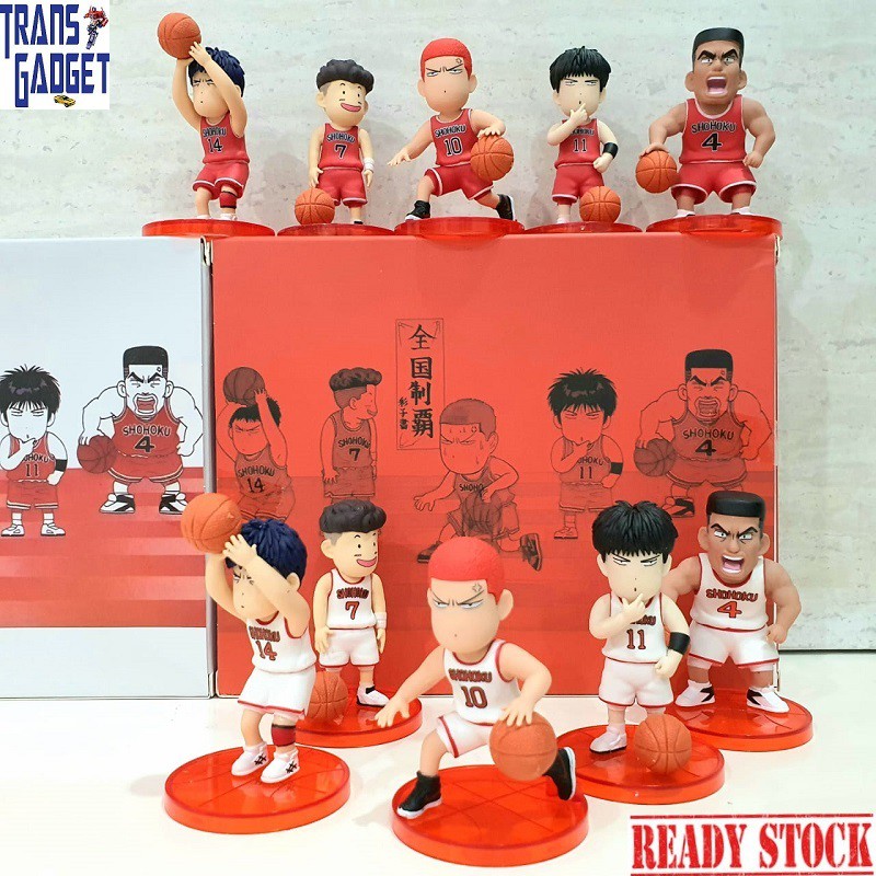 Dasin Slam Dunk Model - Chibi Shohoku Team - Mini SlamDunk Anime Figure ...