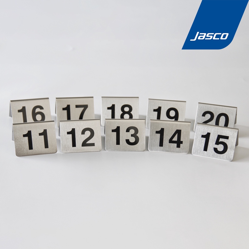 Jasco เซ็ตหมายเลขโต๊ะ Table number set | Shopee Thailand