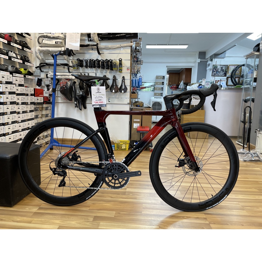 JAVA Fuoco5 Disc ALL Carbon Shimano R7000 เสือหมอบเฟรมคาร์บอน | Shopee ...