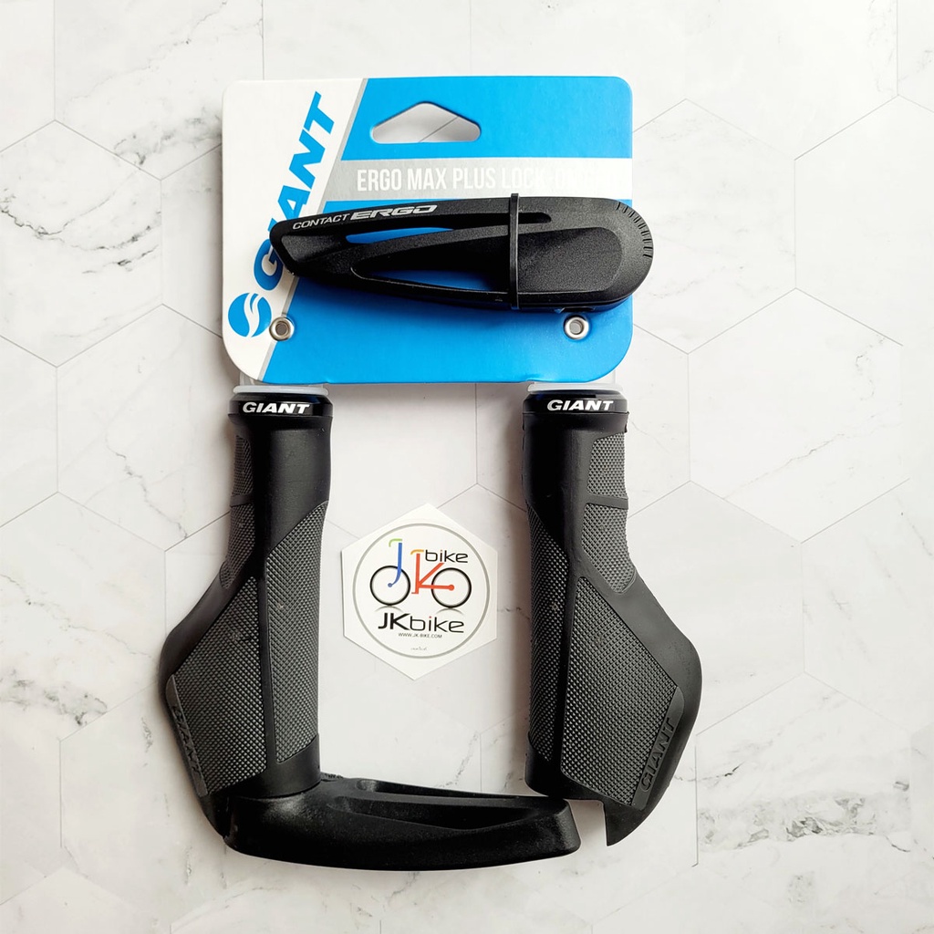 ปลอกแฮนด์ต่อแฮนด์จักรยาน GIANT ERGO MAX PLUS LOCK-ON GRIP | Shopee Thailand