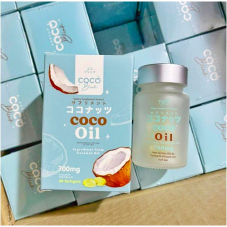 น้ำมันมะพร้าว MCT OIL โคโค่บริ้ง coco blink 20 แคปซูล / โกโก้ Coco Blink คุมหิว/ ครีมรักแร้ โคโค ...