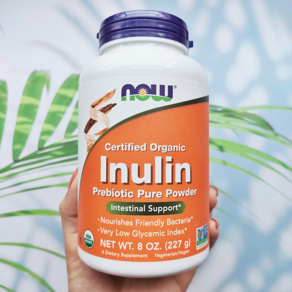 Certified Organic Inulin Pure Powder 227g, Kosher อินนูลินบริสุทธิ์ ...