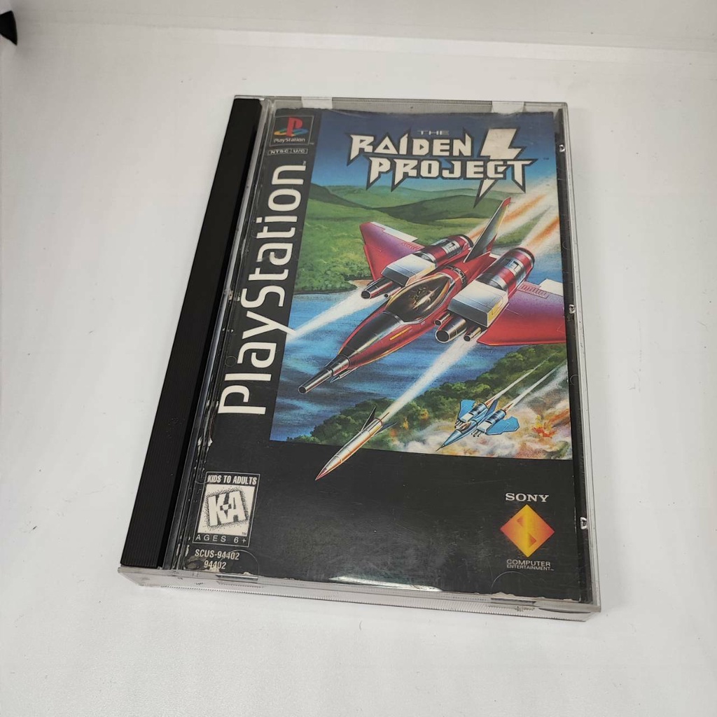 แผ่นเกมส์ PS1 Game : Raiden Project : PS1 US Long Box | Shopee Thailand