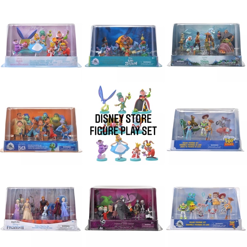Pre Order Disney Store Japan Figure Play Set | Shopee Thailand
