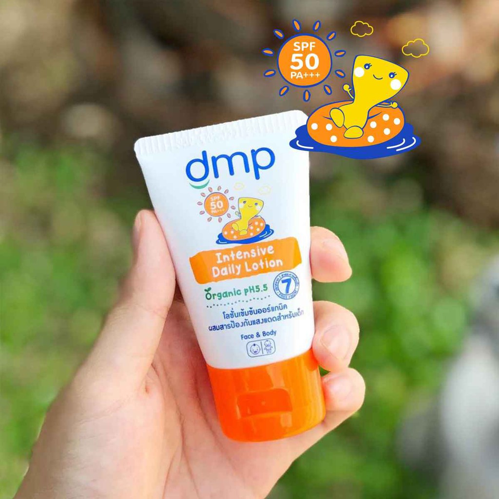 #ของใหม่ DMP Organic pH5.5 Intensive Daily Baby Lotion SPF50 PA+++ 30ml ...